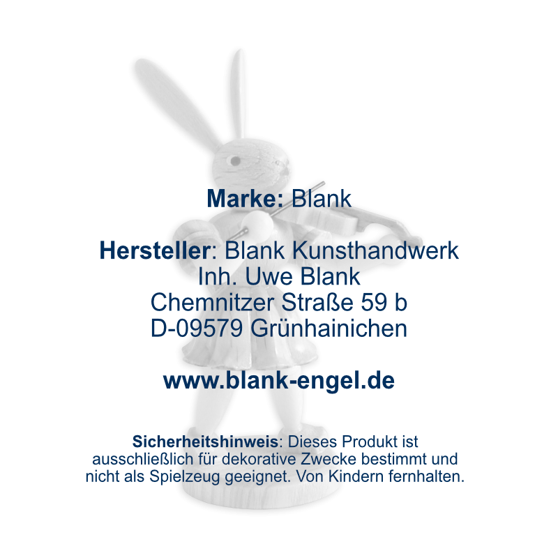 Easter Bunny with Violin